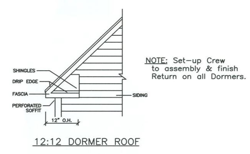 Cornice Returns On Dormers General Housing Corporation