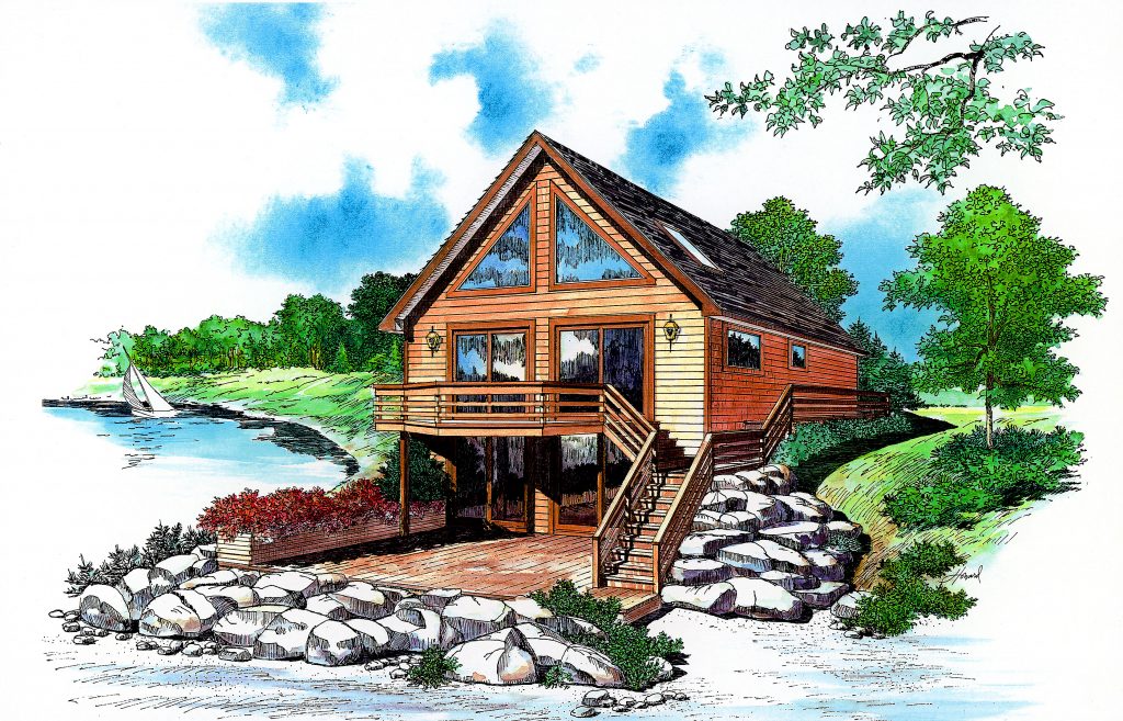 Williamsburg Chalet (1,297-2,224 sq. ft.) | General Housing Corporation