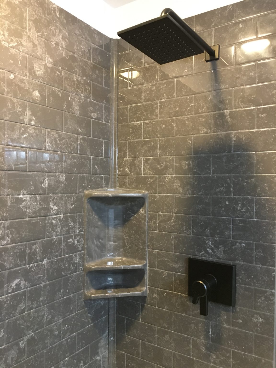 Cultured Marble/Granite Shower | General Housing Corporation